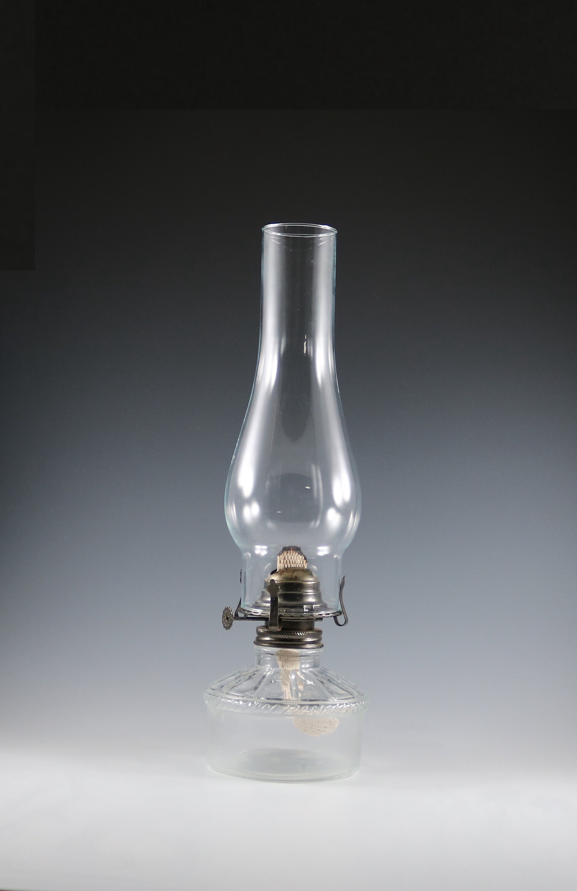 Vintage Handmade Crystal USA Full Sized Oil Lamp - Etsy