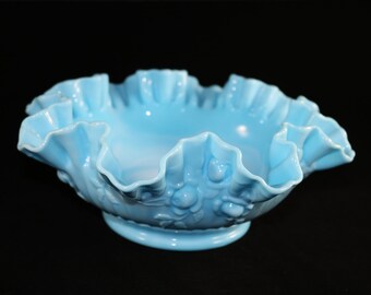 Blue Fenton Glass - Etsy