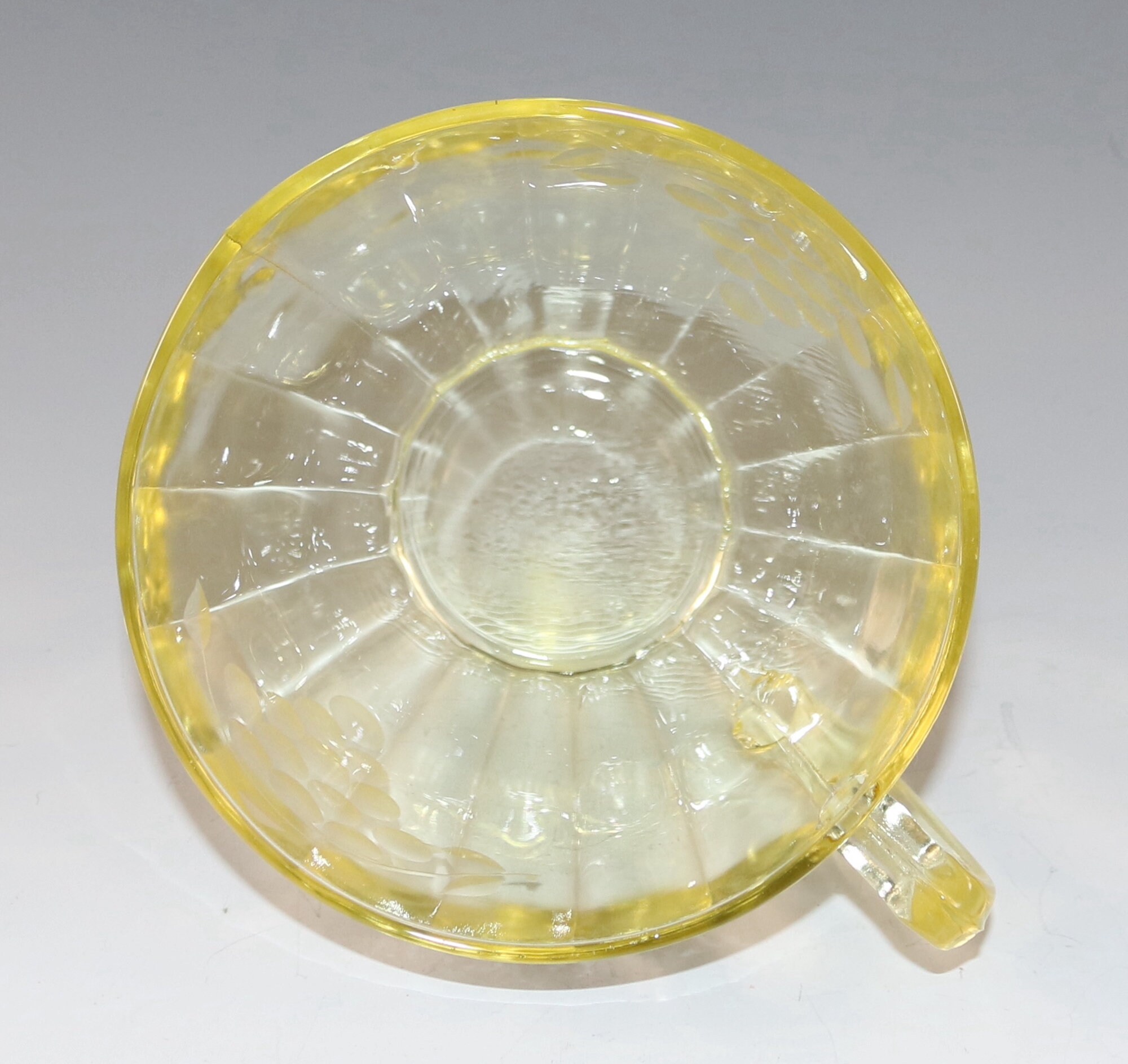 Vintage Depression Era Standard Glass Handmade Set of Six - Etsy
