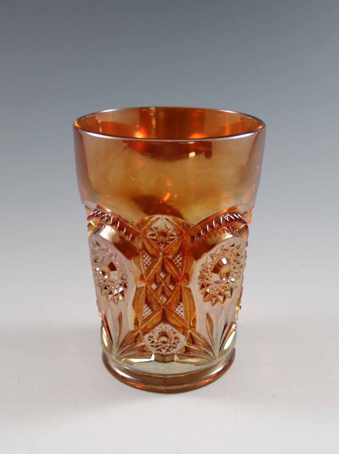 Antique Imperial Glass Co Handmade Marigold Carnival Glass - Etsy