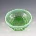 Antique Jefferson Handmade Green Opalescent Tokyo Pattern Bowl - Etsy
