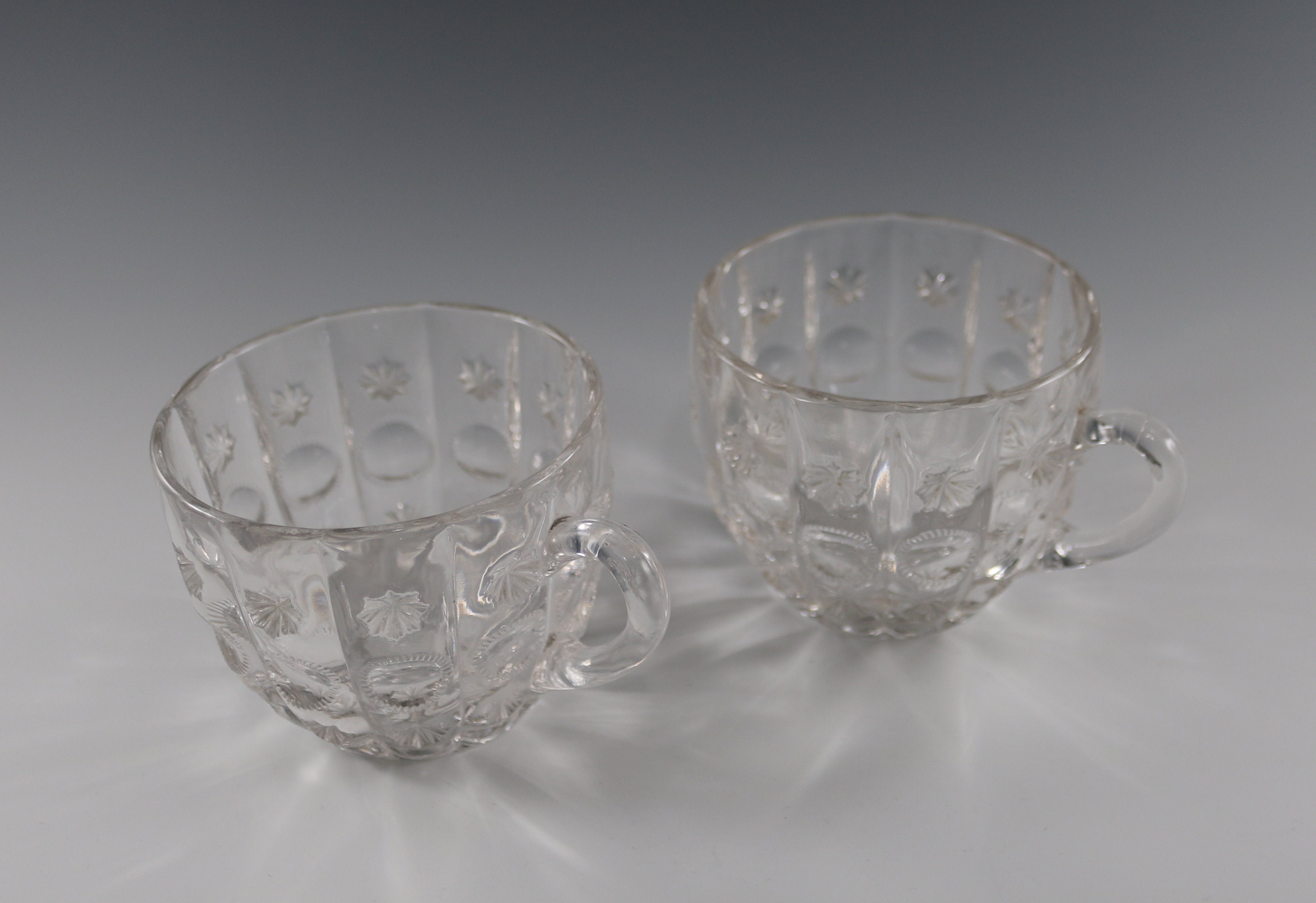 Antique Dalzell, Gilmore and Leighton Glass Company Handmade Alexis ...
