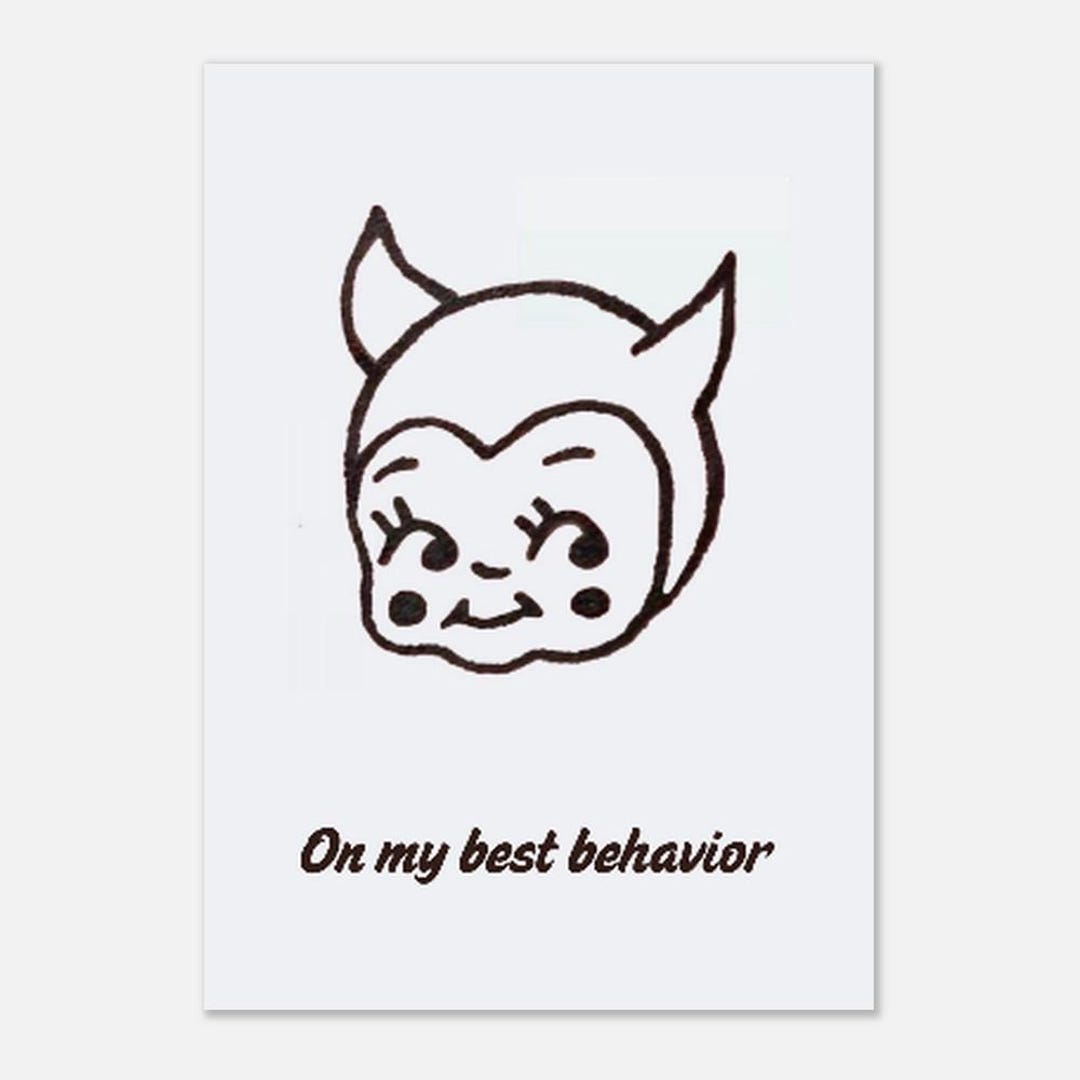 Devil Kewpie Print (3 Sizes) - Etsy