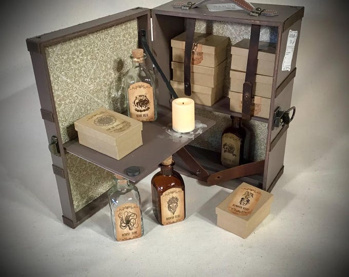 Potion Master Trunk, Mini Wizard Trunk Potions, Spells, Fantasy ...
