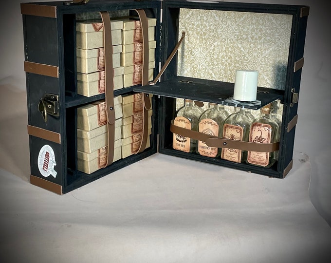 Potion Master Trunk, READY TO SHIP! Mini Potion Trunk, Wizard Trunk ...