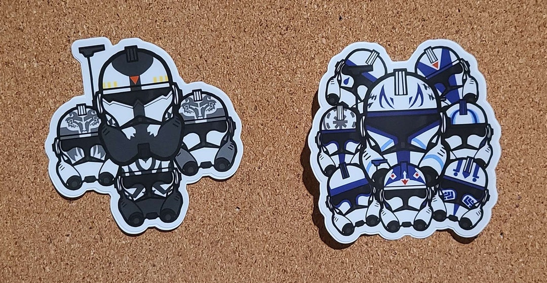 Clone Trooper Vinyl Stickers - Etsy