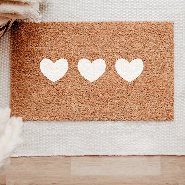 Heart Doormat - Etsy