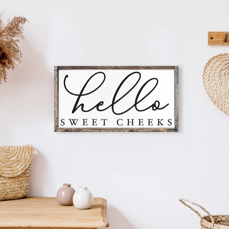 Hello Sweet Cheeks - Etsy