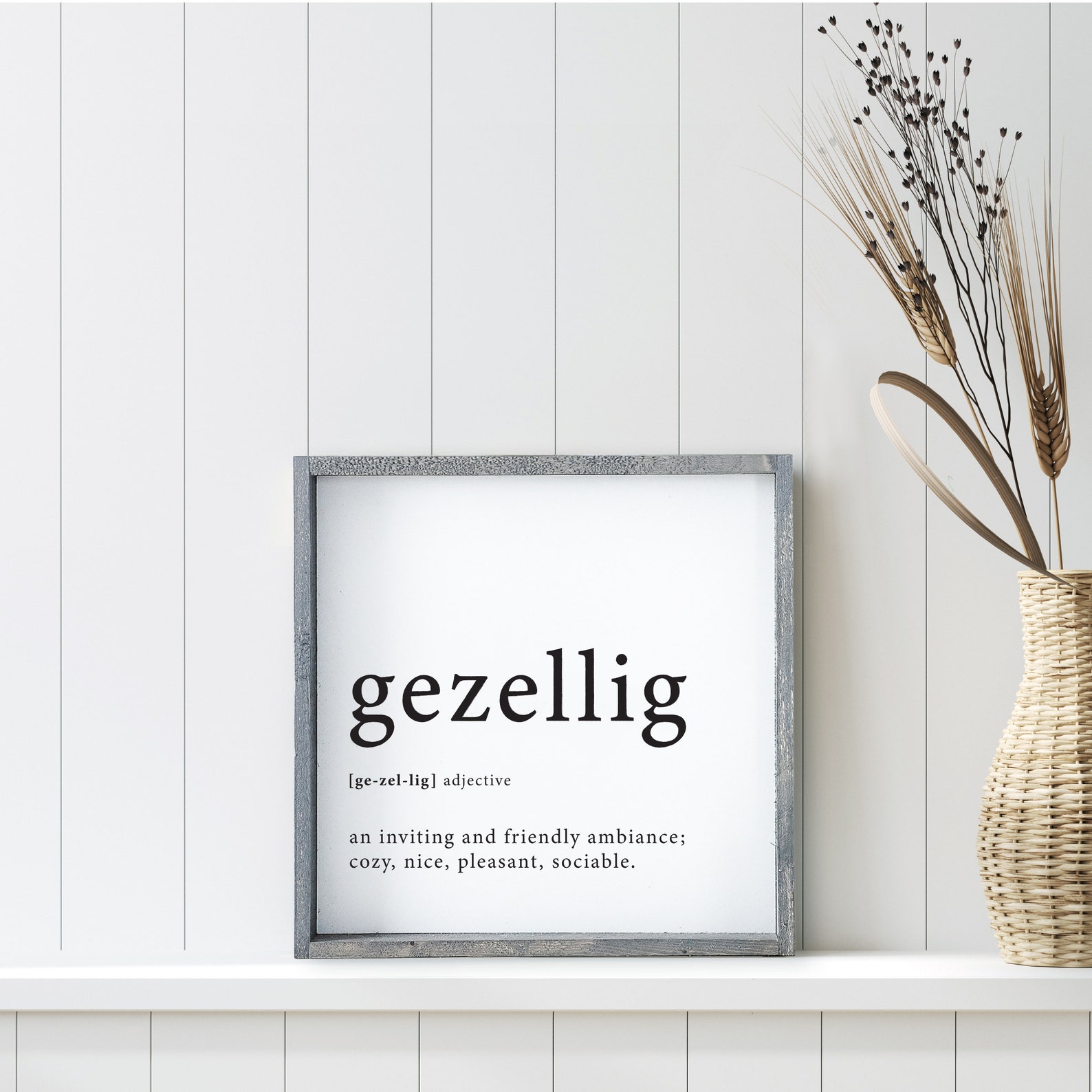 Gezellig Sign. Gezellig Wood Sign. Gezellig Definiton Sign. - Etsy Canada