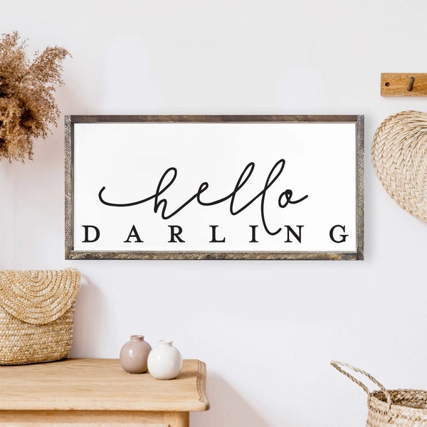 Hello Sign - Etsy
