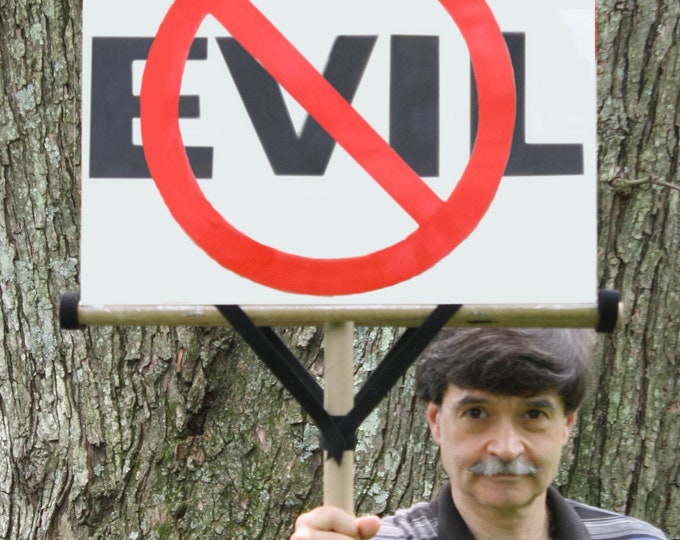 2-sided Protest Sign Post - Etsy