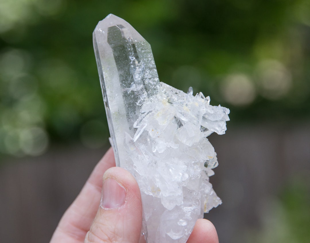 Rare Arkansas Quartz Crystal Point: Self Healed Reiki Healing Stone - Etsy