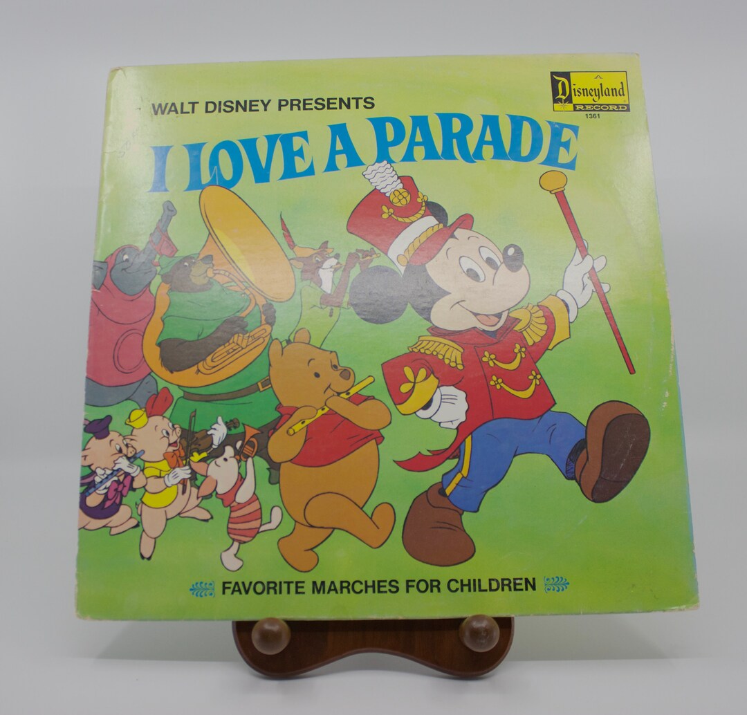 Walt Disney's, 'I Love a Parade' Vinyl Record Album 1974 - Etsy