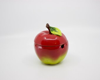 Ceramic Apple Jar | Etsy