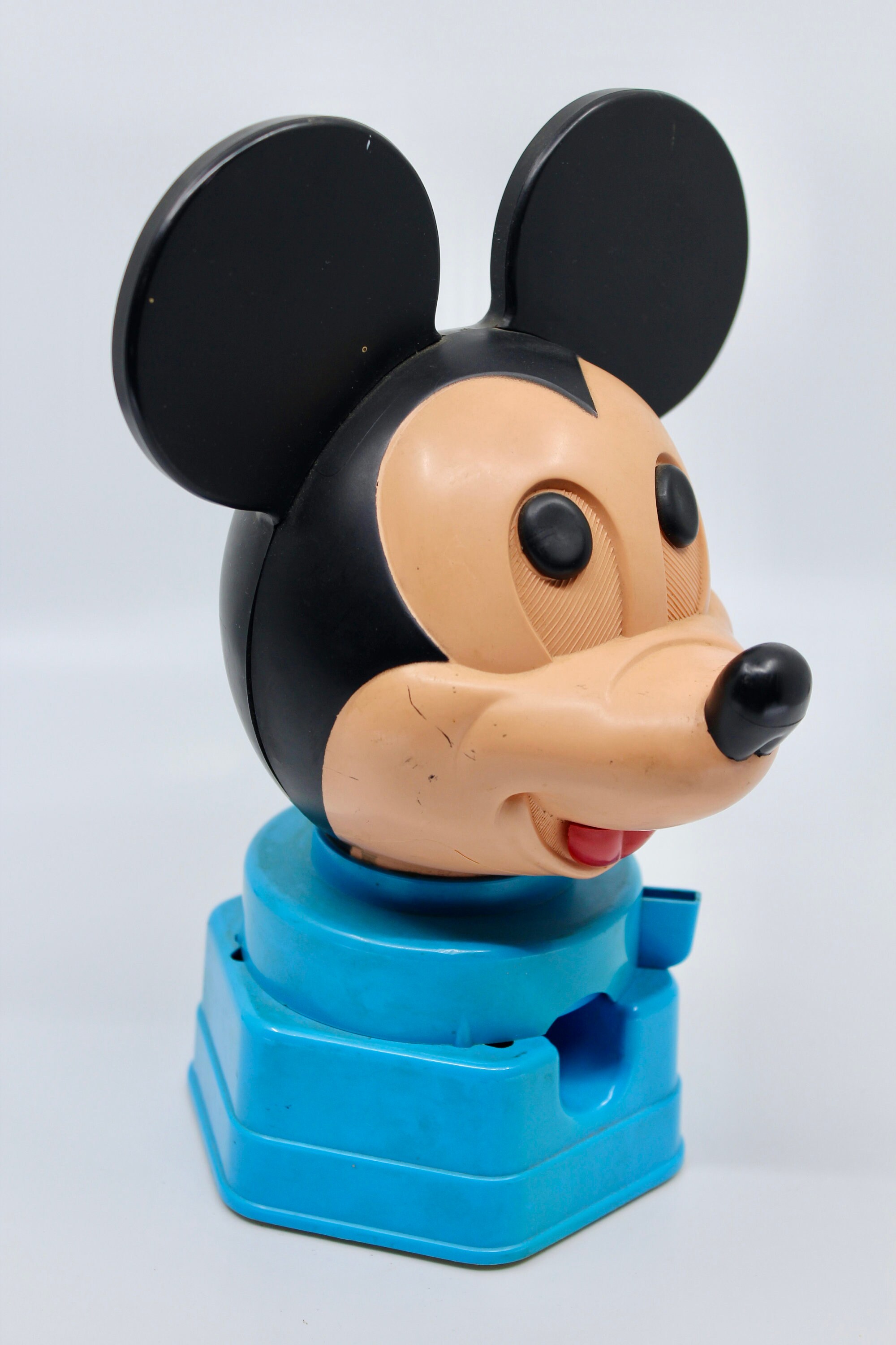 Rare Blue Mickey Mouse Gumball Machine, Hasbro C. 1968, Walt Disney ...