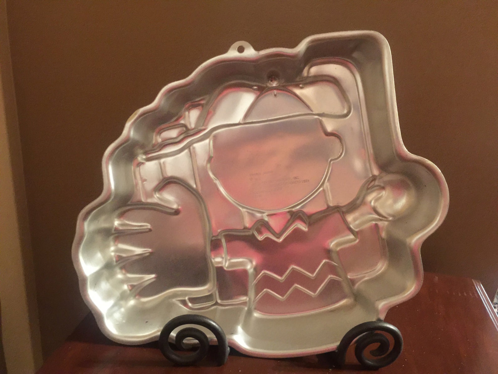 Charlie Brown Baseball Cake Pan - Vintage Wilton 1950 - Etsy