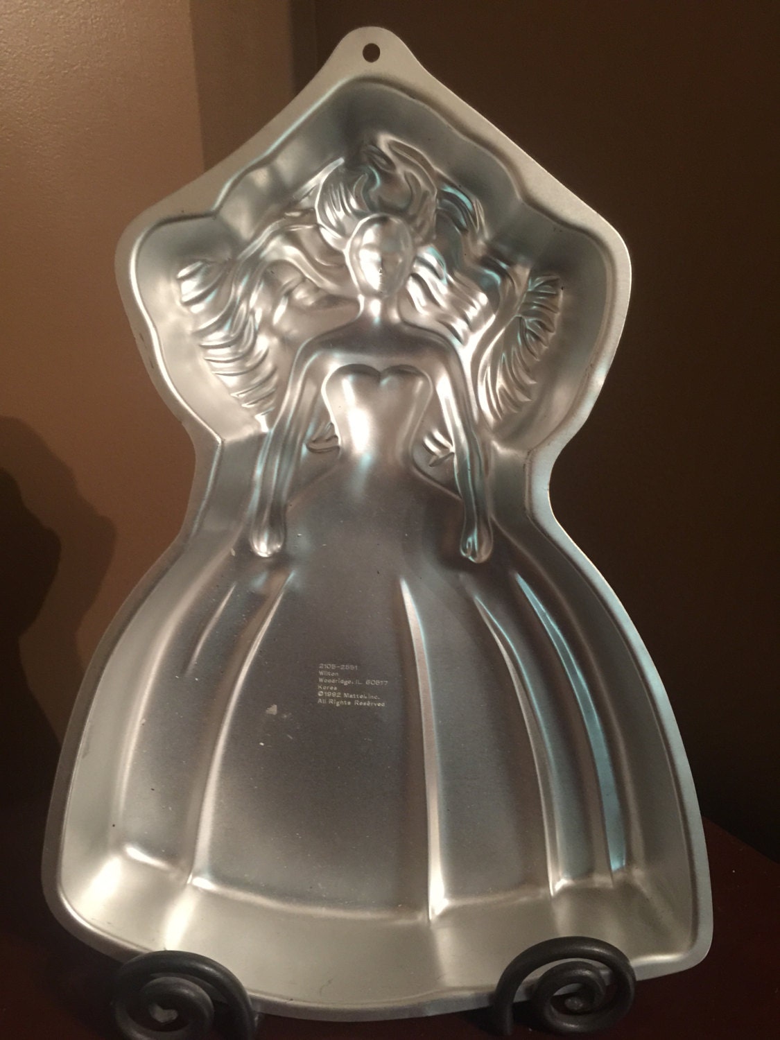 Barbie Cake Pan - Wilton Vintage 1992 - Etsy