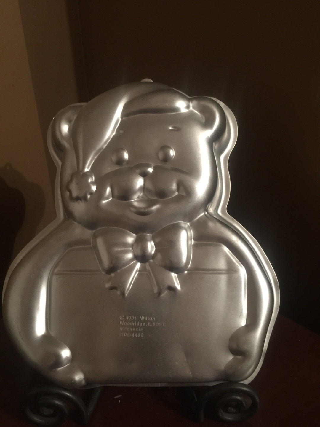 Santa Bear Cake Pan - Wilton 1991 - Etsy