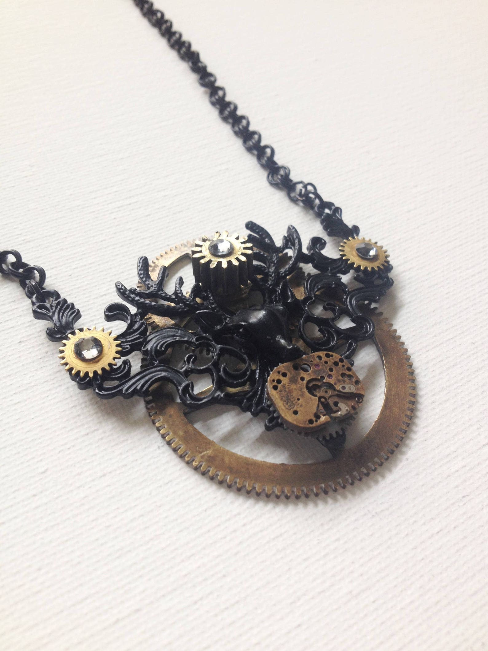 House Baratheon Family Sigil Inspired Steampunk Necklace, Game of ...