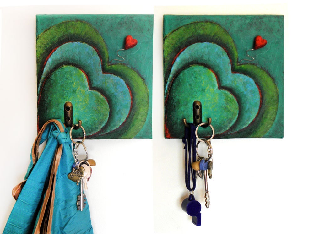 House Key Holder Wall Key Holder Entryway Key Rack - Etsy