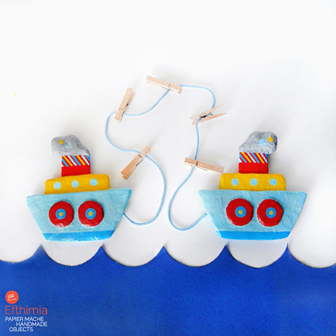 Kids Art Display Boats Display Hanger Artwork Display Kids - Etsy