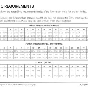 Lane Pants PDF Sewing Pattern | Size Inclusive 0-34 | Beginner Friendly ...