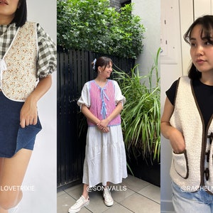 Ruby Vest PDF Sewing Pattern | Size Inclusive 0-34 | Beginner Friendly ...