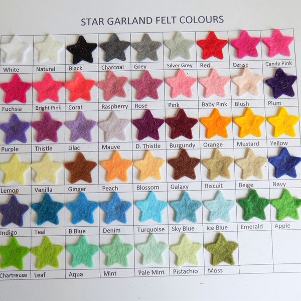 Star Garland - Etsy