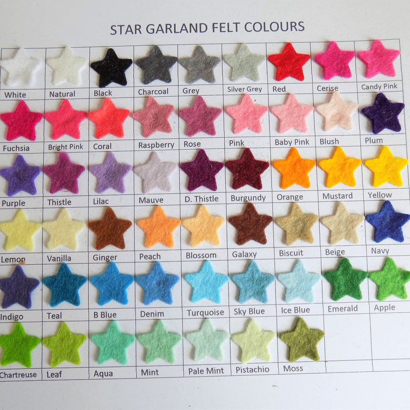 Star Garland - Etsy