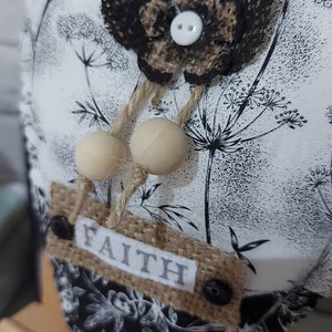 Fabric Heart, Floral Heart, Fabric Hanging Heart, Primitive Heart - Etsy