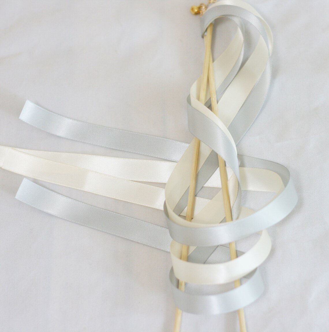 50PCS Handmade Wedding Wands With Double Ribbon and Bell Wand - Etsy