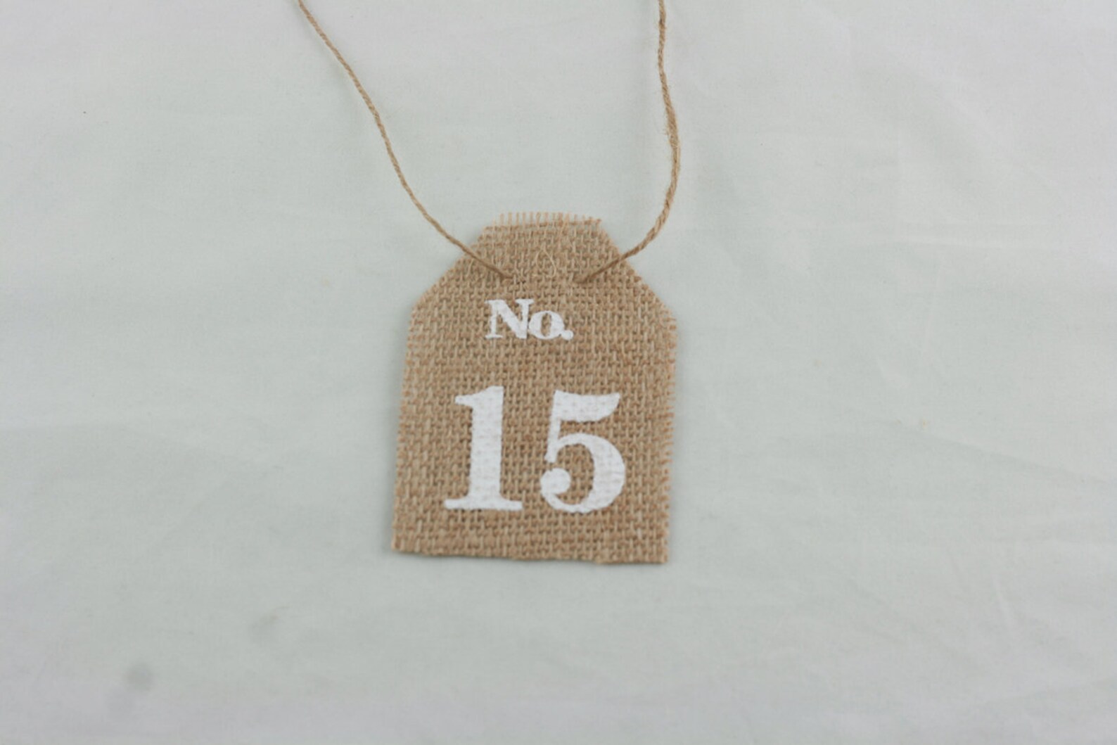 Burlap Table Number CardsRustic Wedding | Etsy