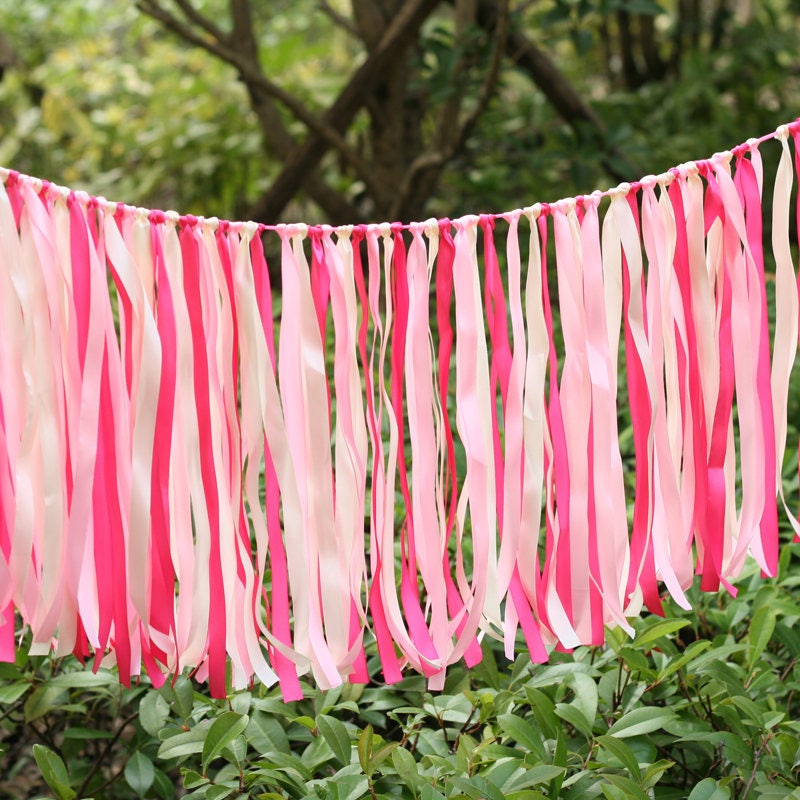 Ribbon Garland - Etsy