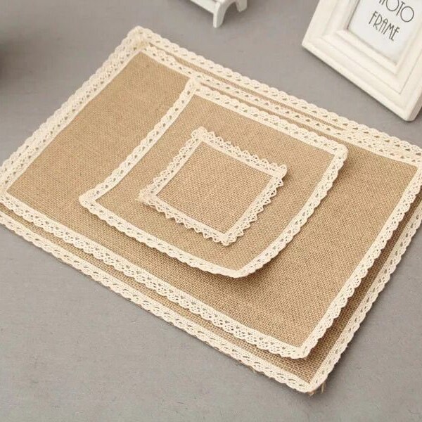 Hessian Mat - Etsy