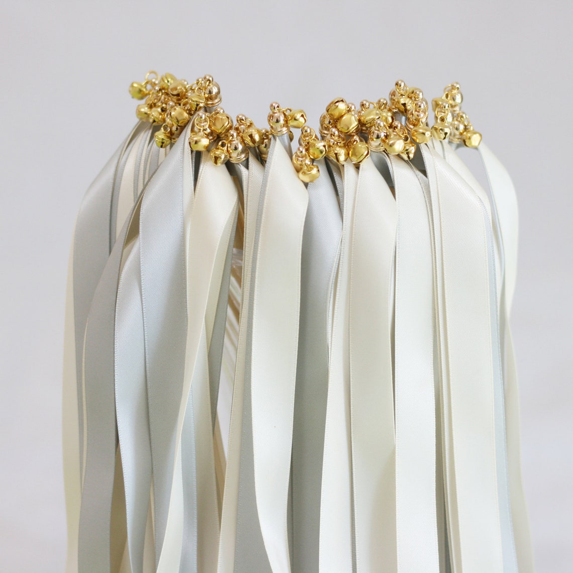 50PCS Handmade Wedding Wands With Double Ribbon and Bell Wand - Etsy