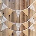 Burlap Lace Triangle Banners,hessian banners,jute Banners,photo Prop ...