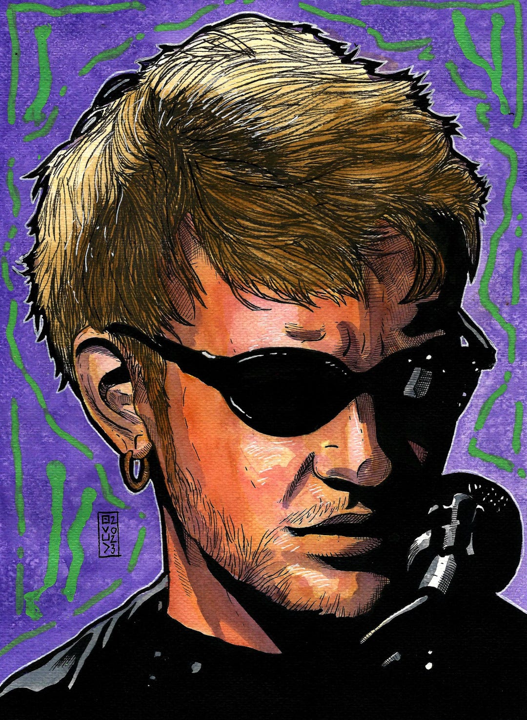 Layne Staley / Alice in Chains 11 X 14 Watercolor Art Print - Etsy