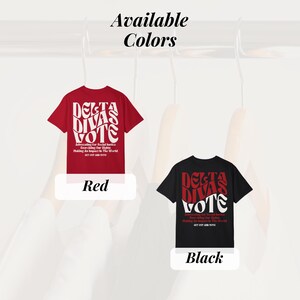 Delta Divas Vote Delta Sigma Theta Inspired T Shirt, DST Stroll to the ...