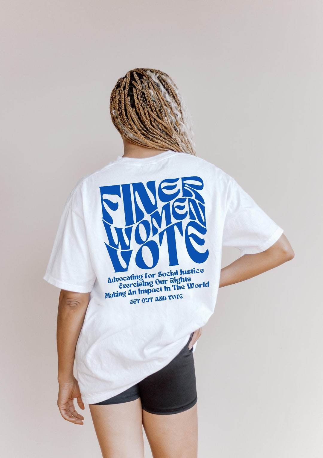 Finer Women Vote Zeta Phi Beta Inspired Tshirt, Z Phi B Stroll to the ...