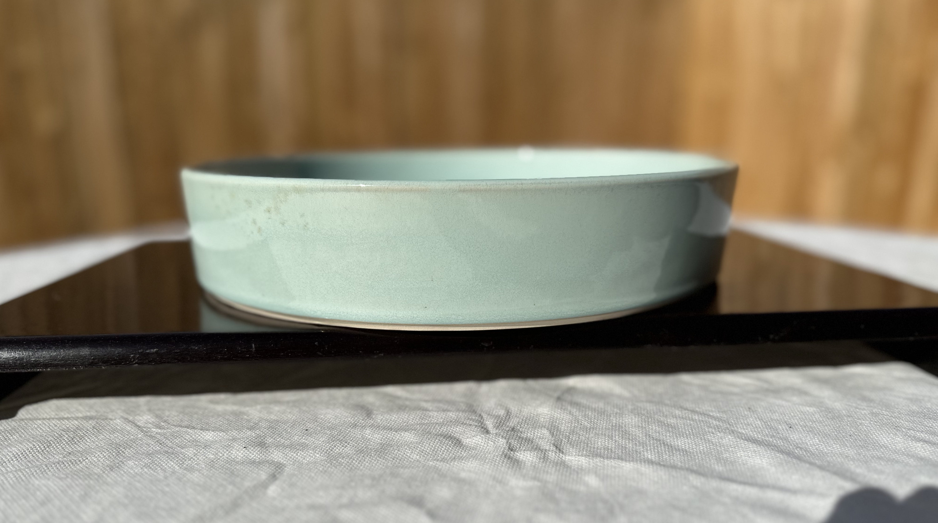 Large Round Suiban - Circular Vintage Ikebana Vase - Demonstration Size ...