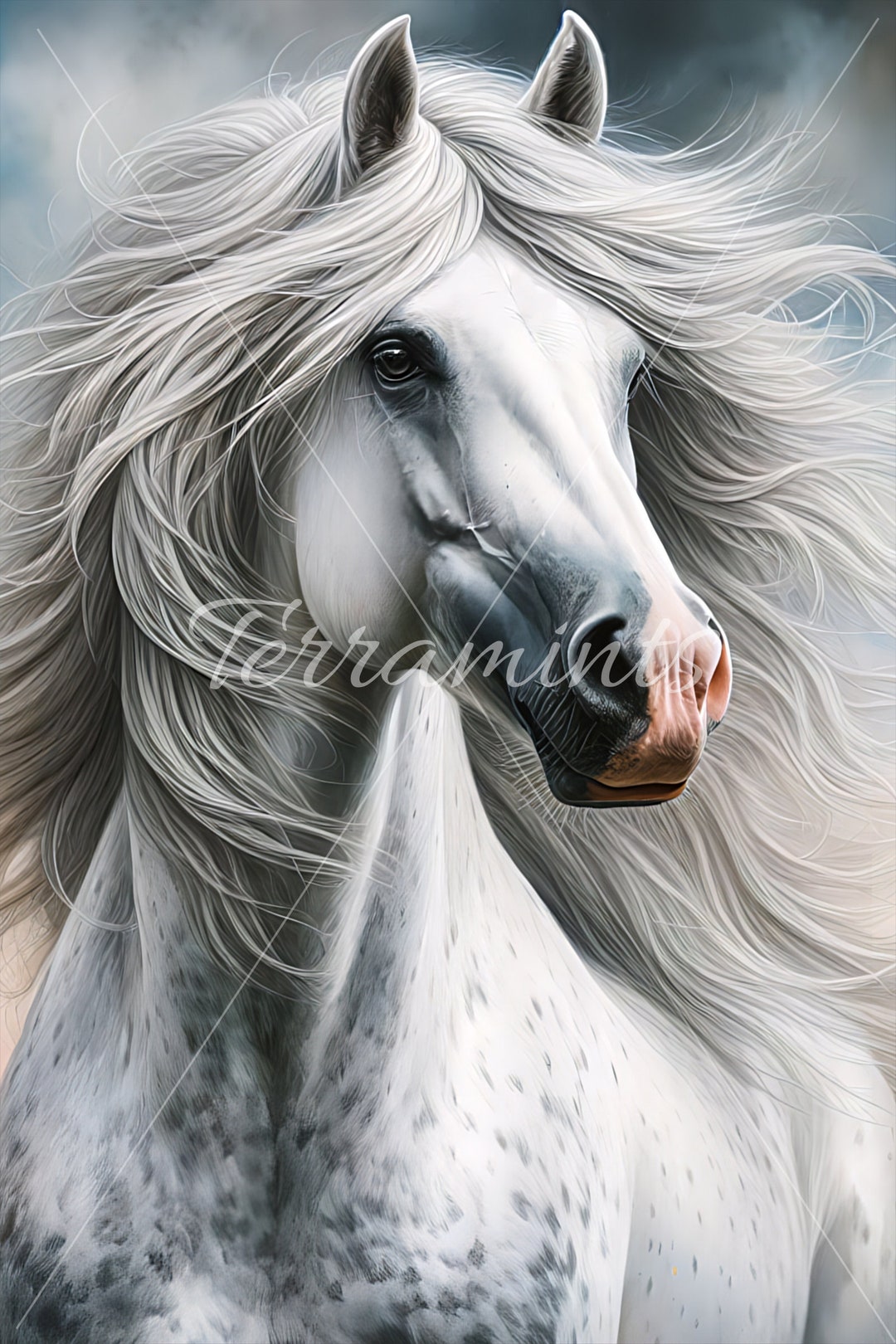 Stunning Horse | Printable | Poster | Wall Art | Stallion | Digital ...