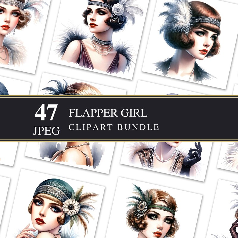 Flapper Girl - Etsy