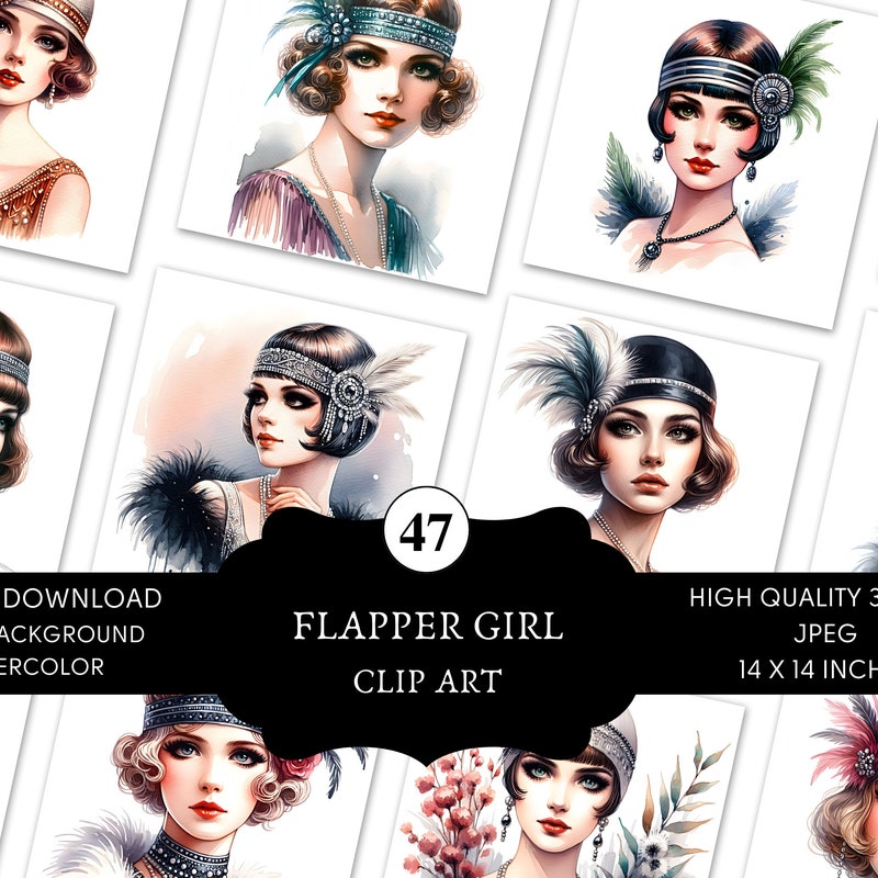 Flapper Girl - Etsy