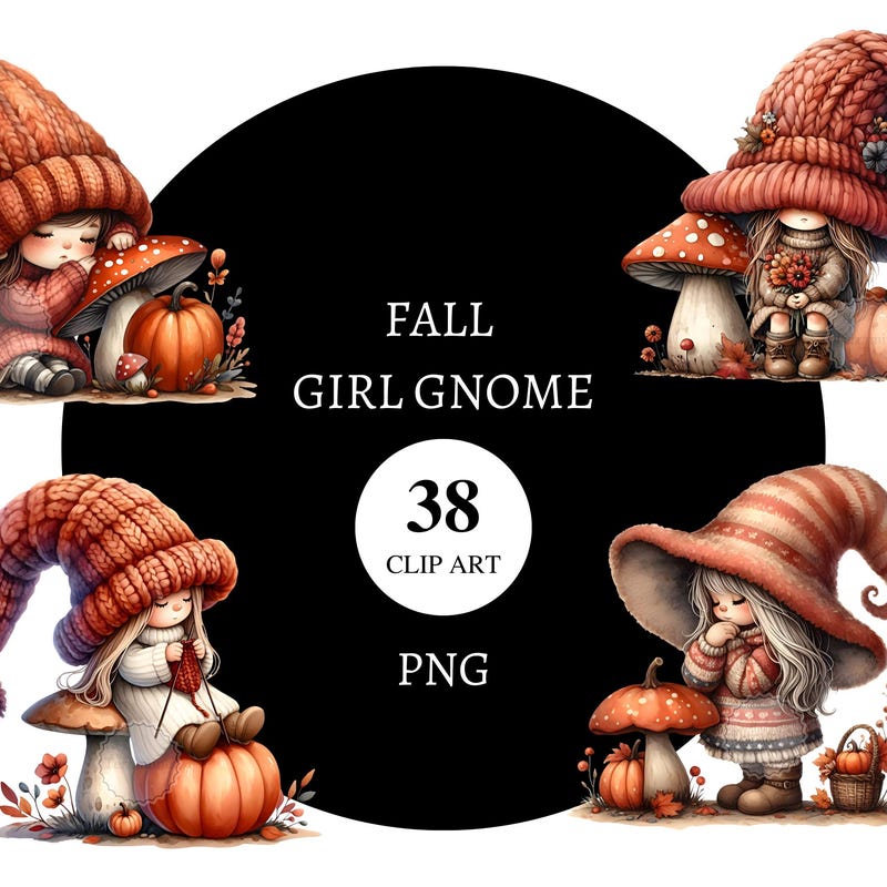 Girl Gnomes - Etsy