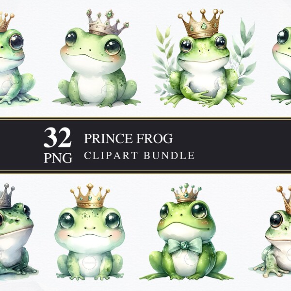 Prince Frog - Etsy