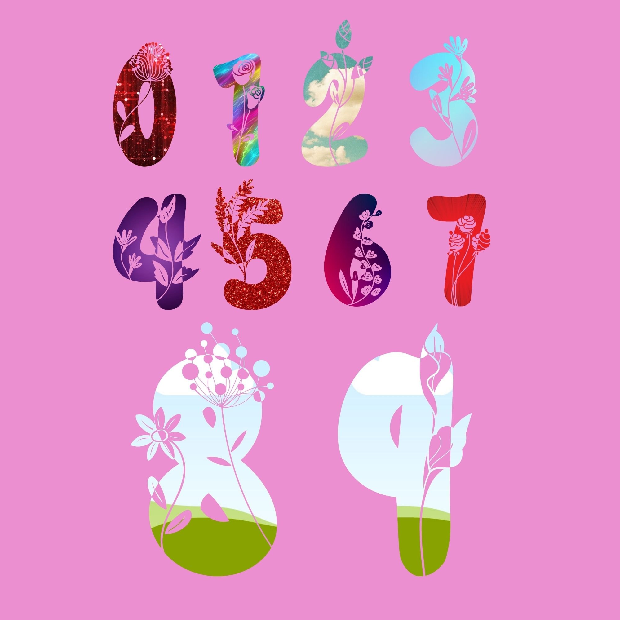 Everbloom: Alphabet With Flower Canva Frames - Editable Digital ...