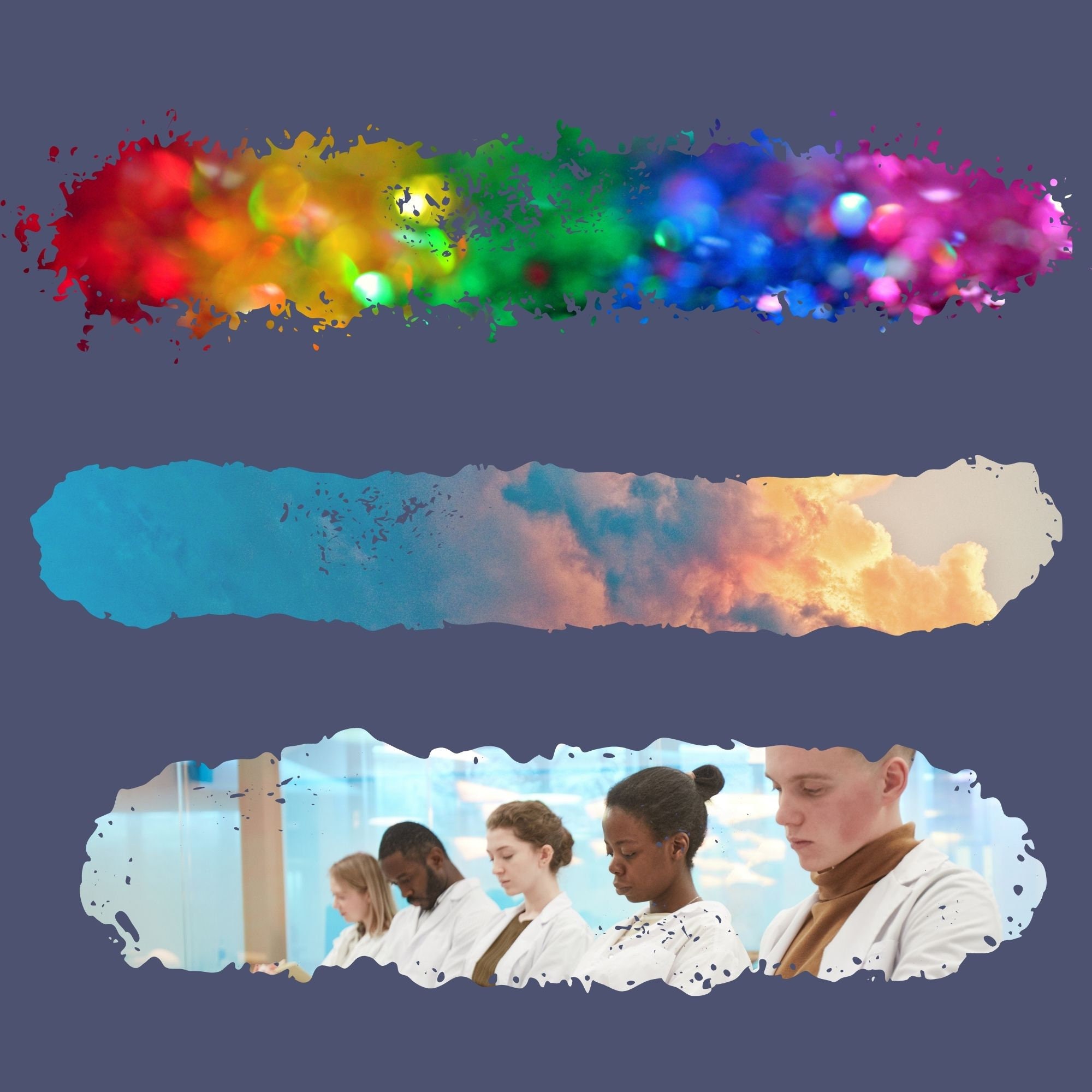 Abstract Paintbrush Strokes Canva Frames Set of 12 Digital Templates - Etsy