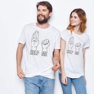 Hand Signs With Help Me Text, the Signal for Help, a Tool That May Help ...
