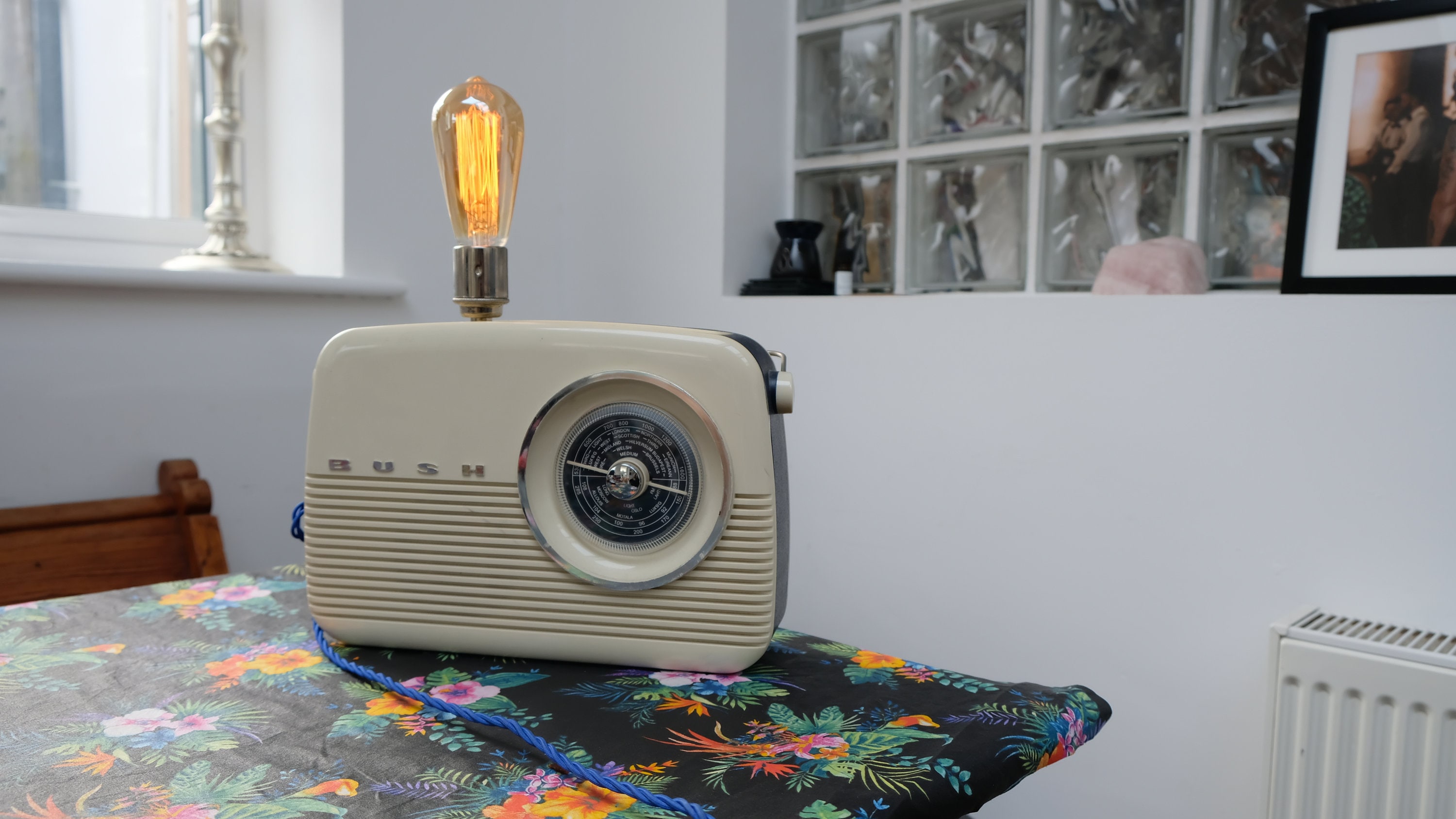 Vintage Radio Lamp - Etsy