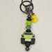 Off-road Truck Silicone Beaded Wristlet Keychain With Ducky Charm in ...
